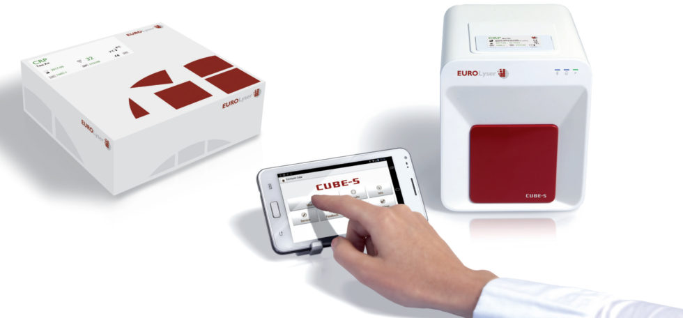 CUBE-S - POINT OF CARE PER PCR (PROTEINA C -REATTIVA) - Di Dedda Elettromedicali